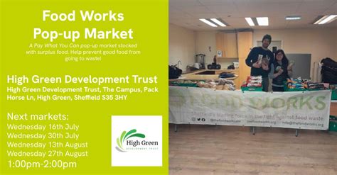 The Campus 🍎🍞🍴 Food Works Market Are Back Today 🍴🍞🍎 Help Prevent