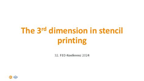 Die 3 Dimension Im Schablonendruck The 3rd Dimension In Stencil