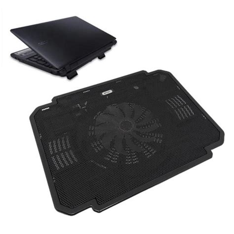 Base Para Notebook Até 17 Polegadas Com Cooler Luminoso Refrigeração Usb 20 Azul Kp9012 K N