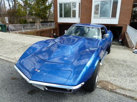 1969 Chevrolet Corvette Stingray 4 Speed Pearl Blue Classic