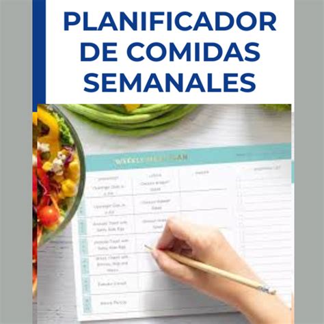 Planificador De Comidas Semanales Emprendimiento Digital Hotmart