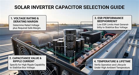 Solar Inverter Capacitor Selection Guide China