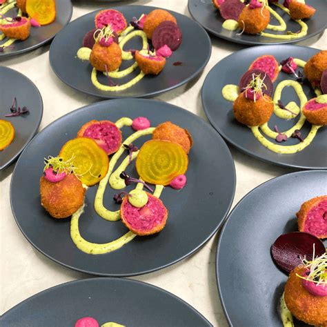 Beetroot And Feta Arancini Balls Bruces Catering