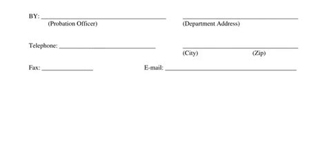 Probation Transfer Request ≡ Fill Out Printable Pdf Forms Online