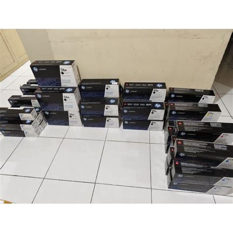 Jual Toner Hp Laserjet Colour Black Hitam Warna Cyan 130 A