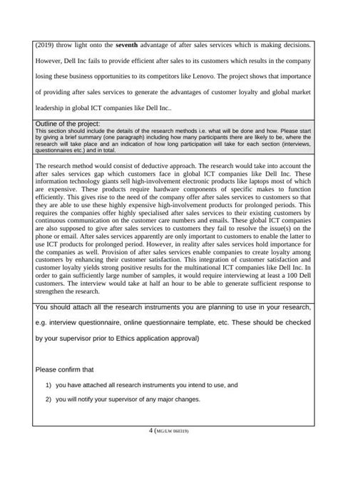 Ethics Application Form For Undergraduates At Roehampton