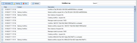 1 The Workflow Log Console Cch Software User Documentation