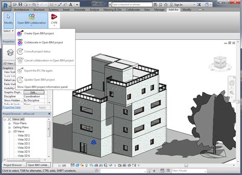 Open BIM Add In For Revit Introduction