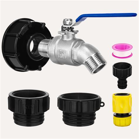 Kfhars Ibc Tote Adapter 275 330 Gallon Ibc Tote Tank Fittings Ibc Tote