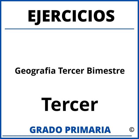 Ejercicios De Cuentos Para Tercer Grado
