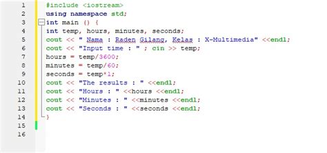 Kodingan C Diskon ＆ Konversi Waktu