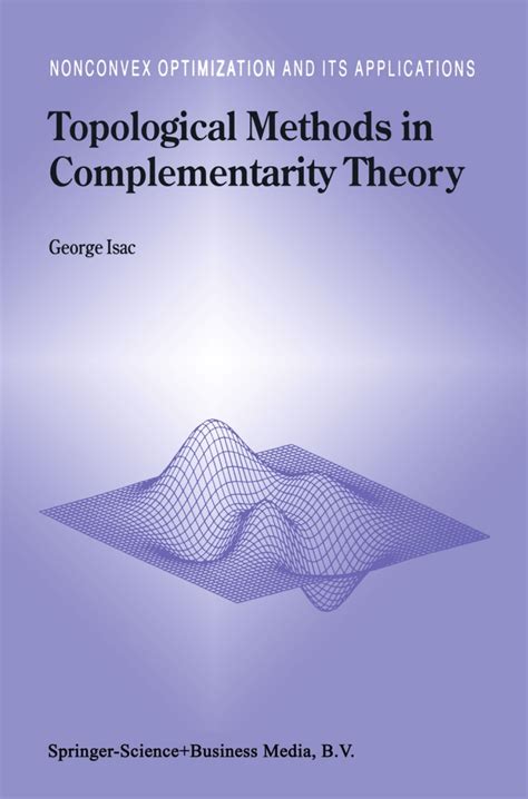 Topological Methods In Complementarity Theory Premiumjs Store