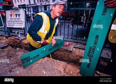 Laying Fibre Optic Cables In Kings Cross London In The Early Days Of The Broadband Revolution
