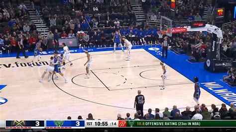 Christian Braun With A Dunk Vs The Milwaukee Bucks Yahoo Sports