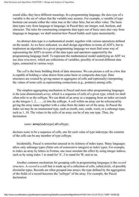 Data Structures And Algorithms Alfred V Aho John E Hopcroft And