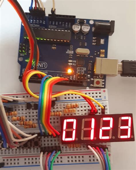 Display Digitos Arduino Multiplexar Arduino MakerElectronico