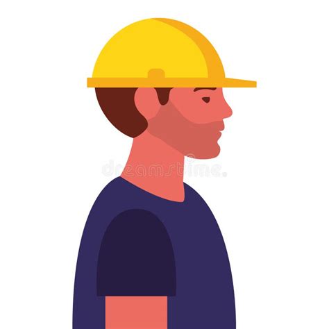 Male Construction Master Vector Stock Vector Illustration Of