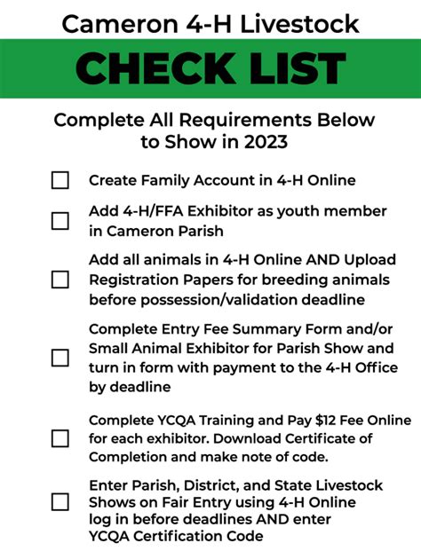 Fillable Online Yqca Requirement For State Shows Fax Email Print Pdffiller