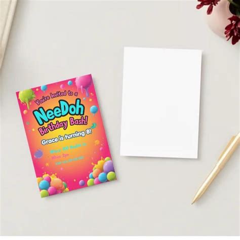 Needoh Paper Template Etsy