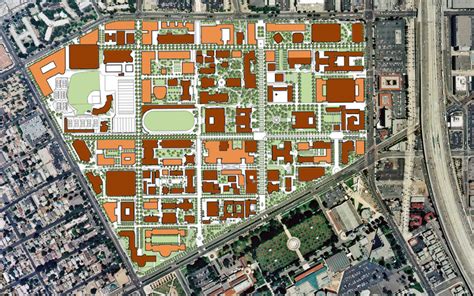 University Park Campus Master Plan University Of Southern California