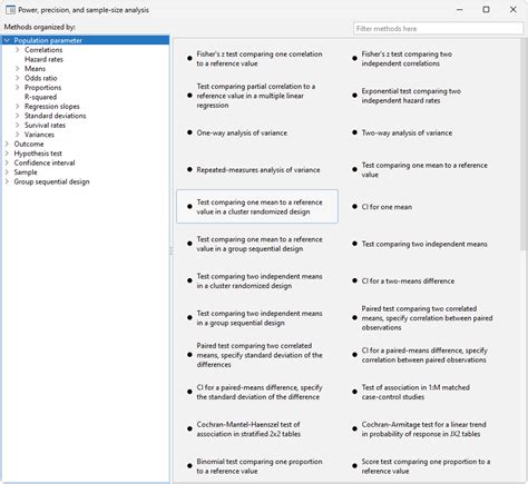 Power And Sample Size Stata