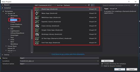 Build Your First Android Application Using Xamarin Visual Studio