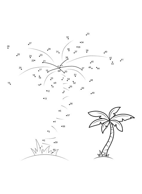 Dot To Dot Preschool Printable Printable Free Templates