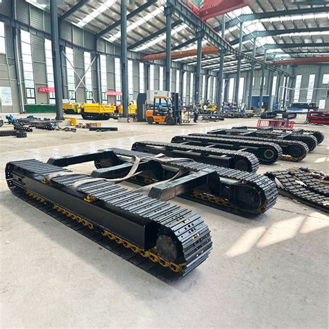 Rubber Steel Crawler Chassis Crawler Walking Assembly Agricultural