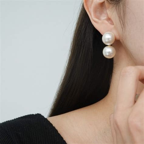 소희 투 진주 귀걸이