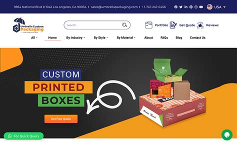 Umbrella Custom Packaging