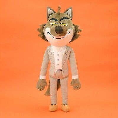 Dreamworks The Bad Guys Mr Wolf Mega Jumbo Plush Doll 18 5inch 2022