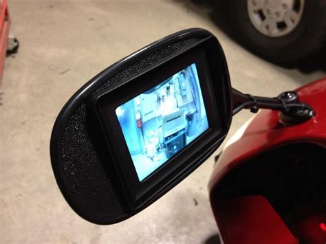 Rear View Camera On My Cbr Honda Cbr 600rr Forum