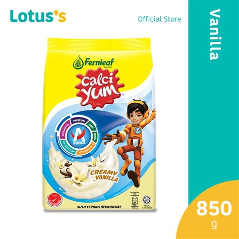 Fernleaf Calciyum Creamy Vanilla 850g Shopee Malaysia