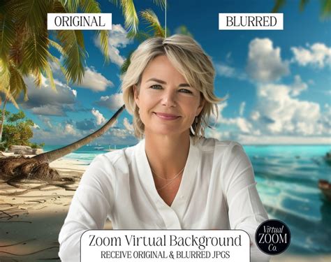 Zoom Background Beach Zoom Background Virtual Background Zoom