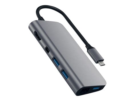 Satechi Aluminum Type C Multimedia Adapter Shi