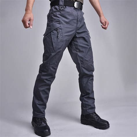 Mens Outdoor Multi Pocket Cargo Pants