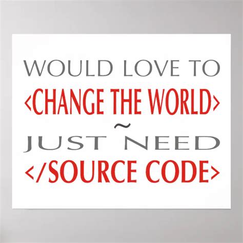 Source Code Poster Zazzle