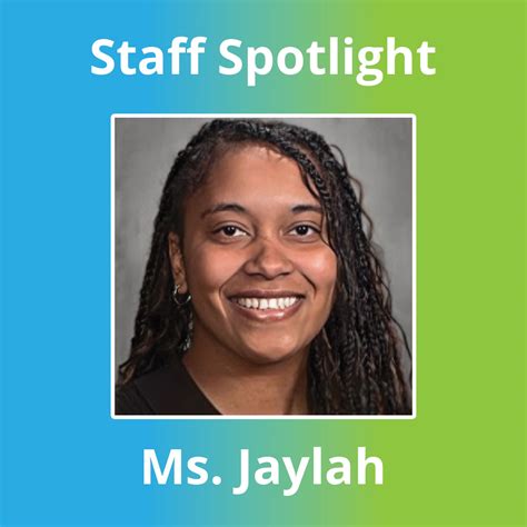 High Road School Of Bucyrus Staff Spotlight Ms Jaylah Sesi Schools