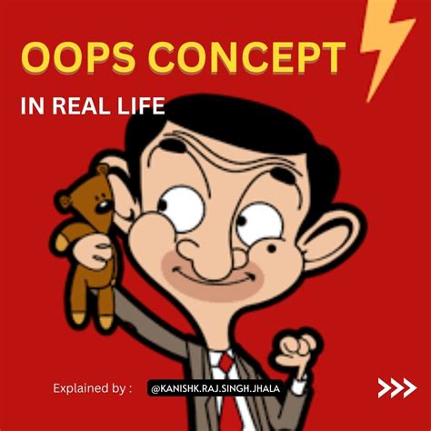 Oops Concepts Real Life Explaination With Ex 1 Object 2 Class 3