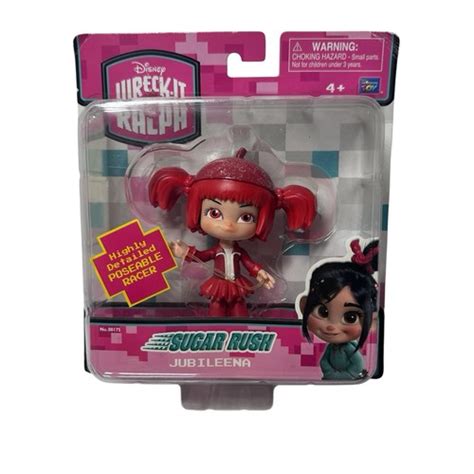 Disney Wreck It Ralph Jubileena 5” Figure Sugar Rush Racers Rare New