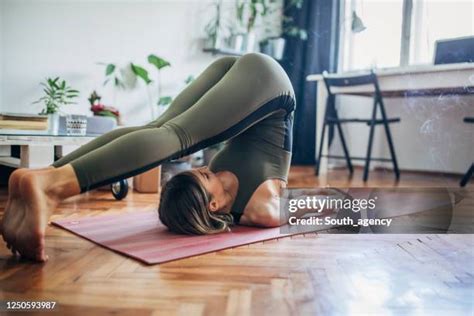 Yoga Pose Legs Up Photos And Premium High Res Pictures Getty Images