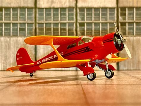 Admiral Byrds Antarctic Staggerwing Ready For Inspection Aircraft