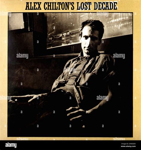 Vintage Vinyl Record Cover Chilton Alex Lost Decade F 1985