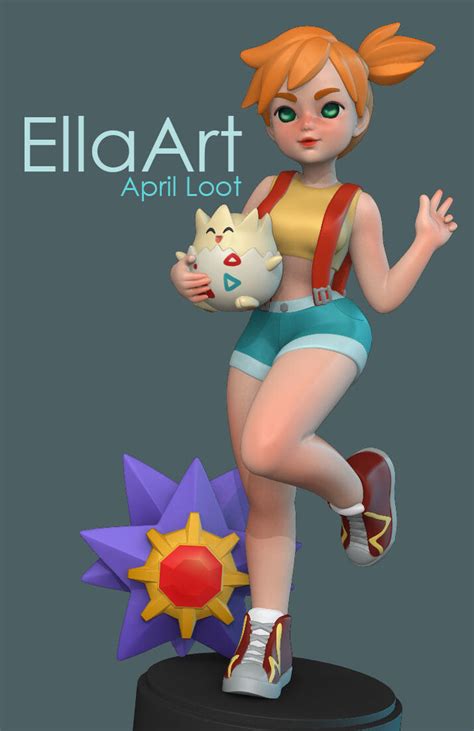 Nomnom Figures Misty Pokemon