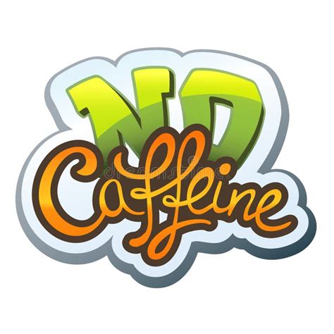 No Caffeine Stock Illustrations 1966 No Caffeine Stock Illustrations