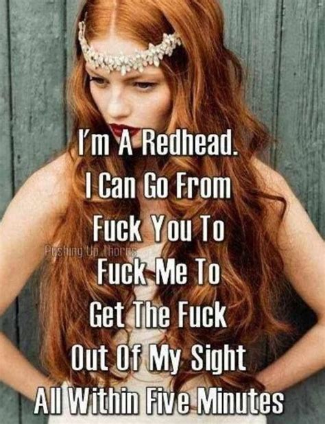 Iconic Redheads Redhead Quotes Sassy Red Head Quotes Funny Red Hair