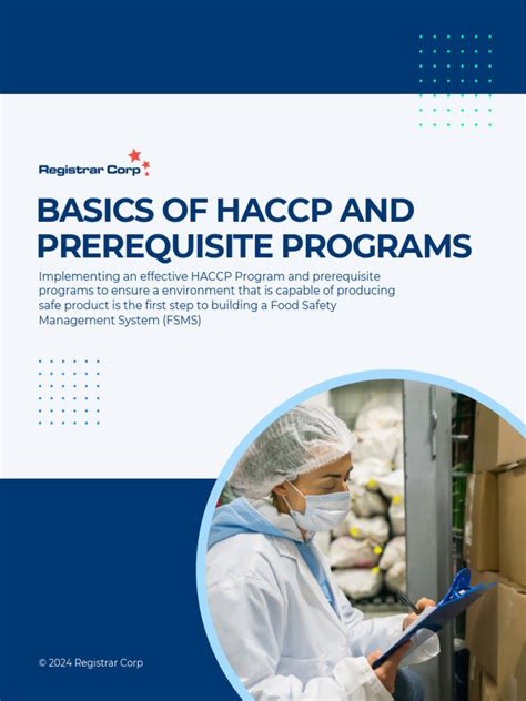 Basics Of Haccp And Prerequisite Programs 1730156377 Pdf Hazard
