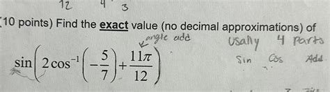 Precalculus Trigonometry College Sophomore Please Help Ive Been To