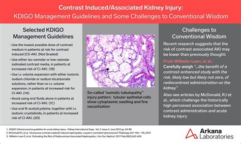 Contrast Induced Aki Kdigo Connections Arkana Laboratories