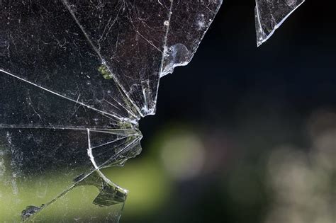 Shattered Glass Window